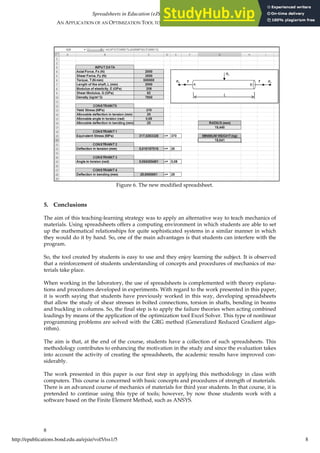 An Application Of An Optimization Tool To Solve Problems Of Mechanics ...