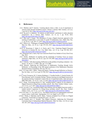 An Application Of Flipped Classroom In Mathematics Teacher Education ...