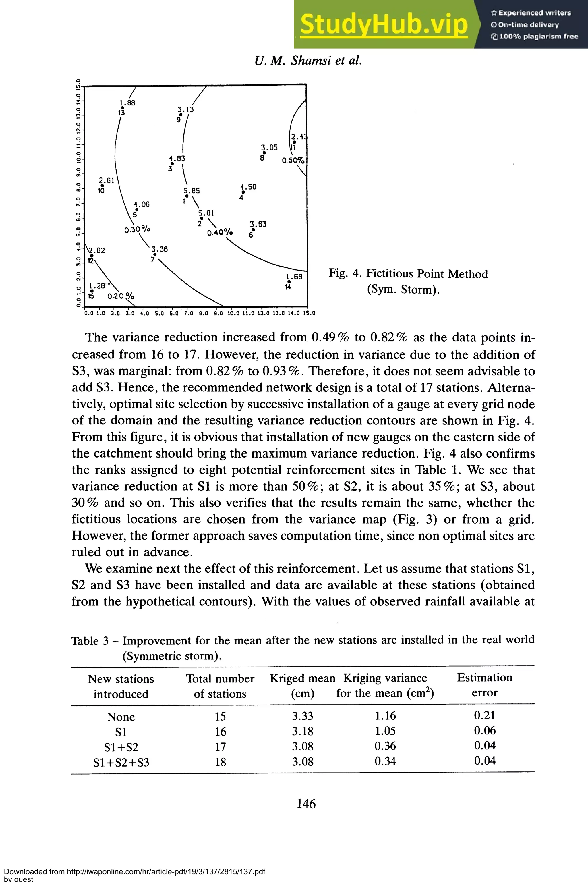 An Application Of Kriging To Rainfall Network Design | PDF