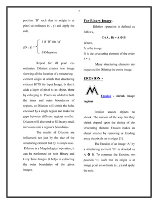 An application of morphological | DOC | Photo Editing Software ...