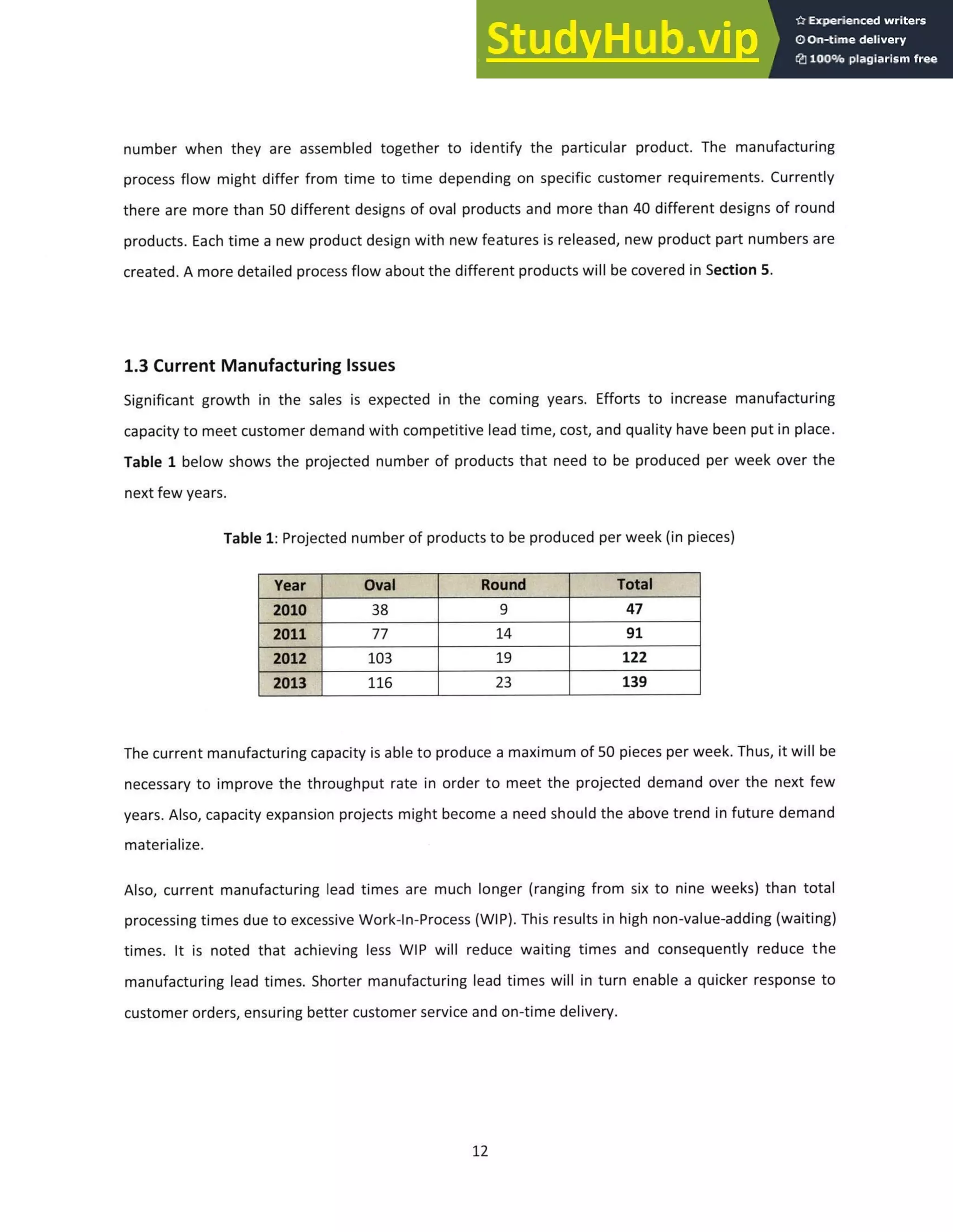 An Application Of Value Stream Mapping To Reduce Lead Time And WIP In A ...