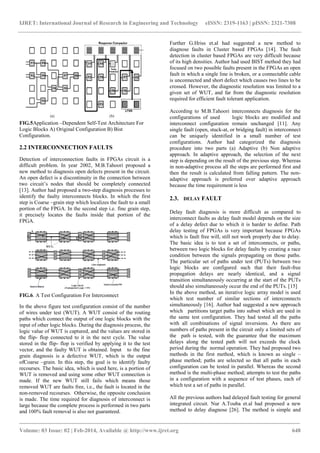 An application specific reconfigurable architecture for fault testing ...