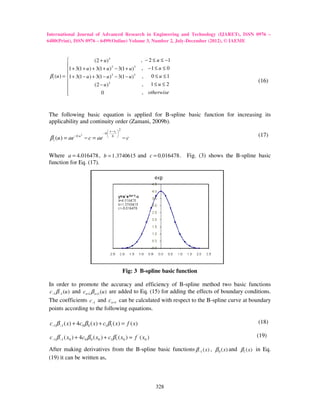 An applied two dimensional b-spline model for interpolation of data | PDF