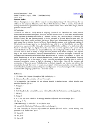 An appraisal of influence of eminent personalities on ambedkar ...