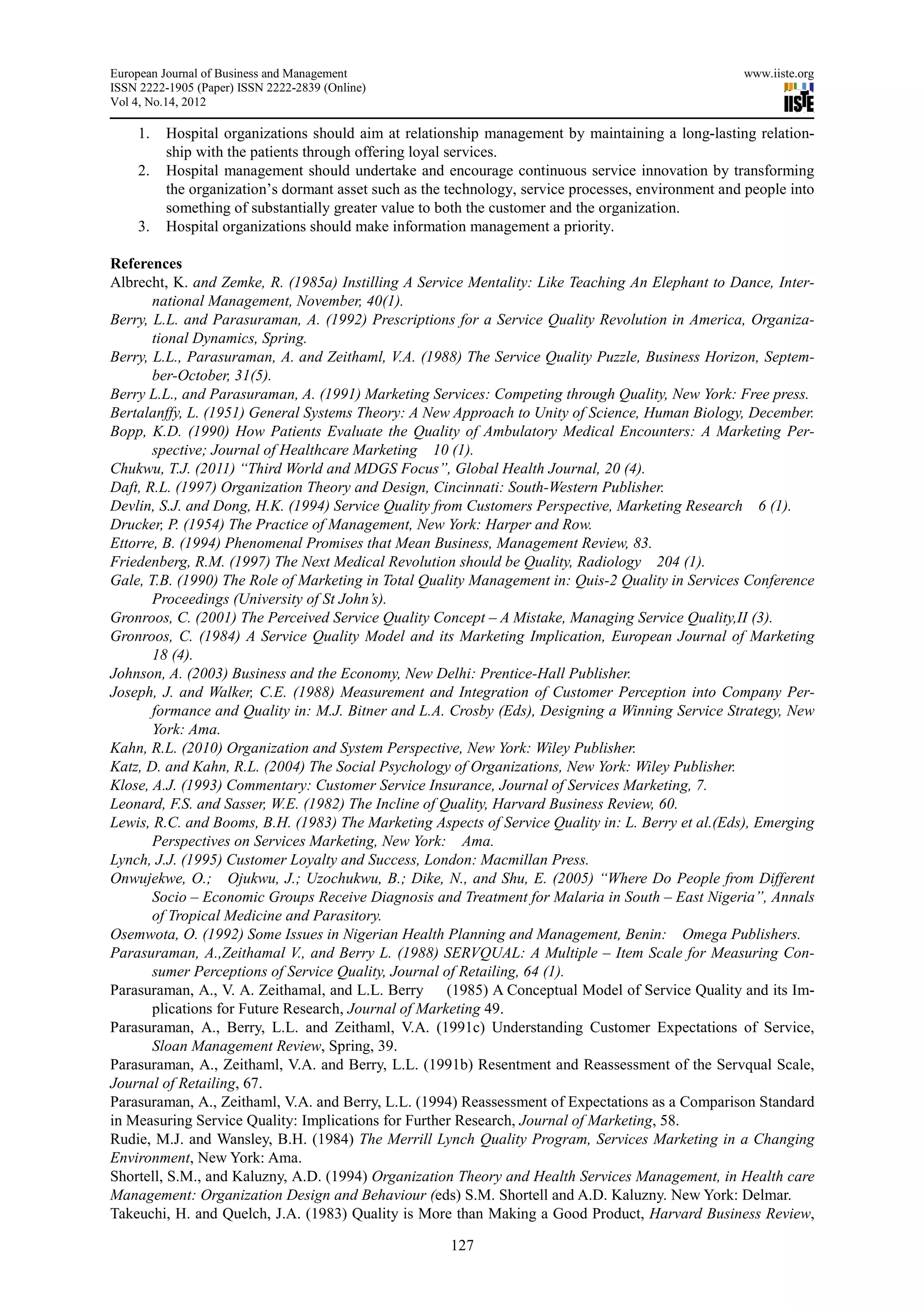 An appraisal of open system business policy model | PDF