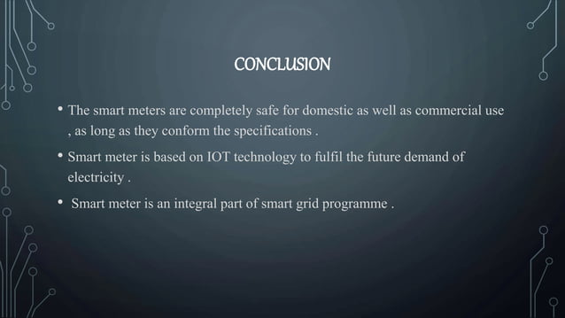 An approach to smart energy meter | PPT