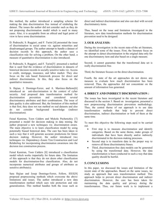 An approach for discrimination prevention in data mining | PDF