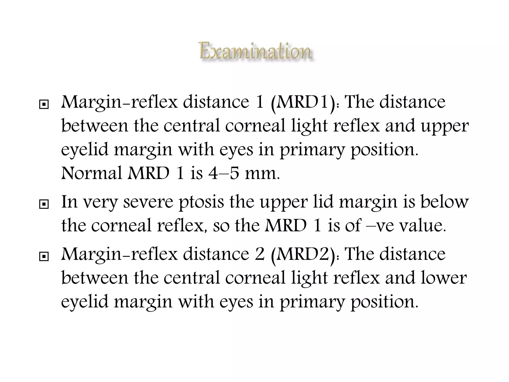 An approach to a case of ptosis | PPTX