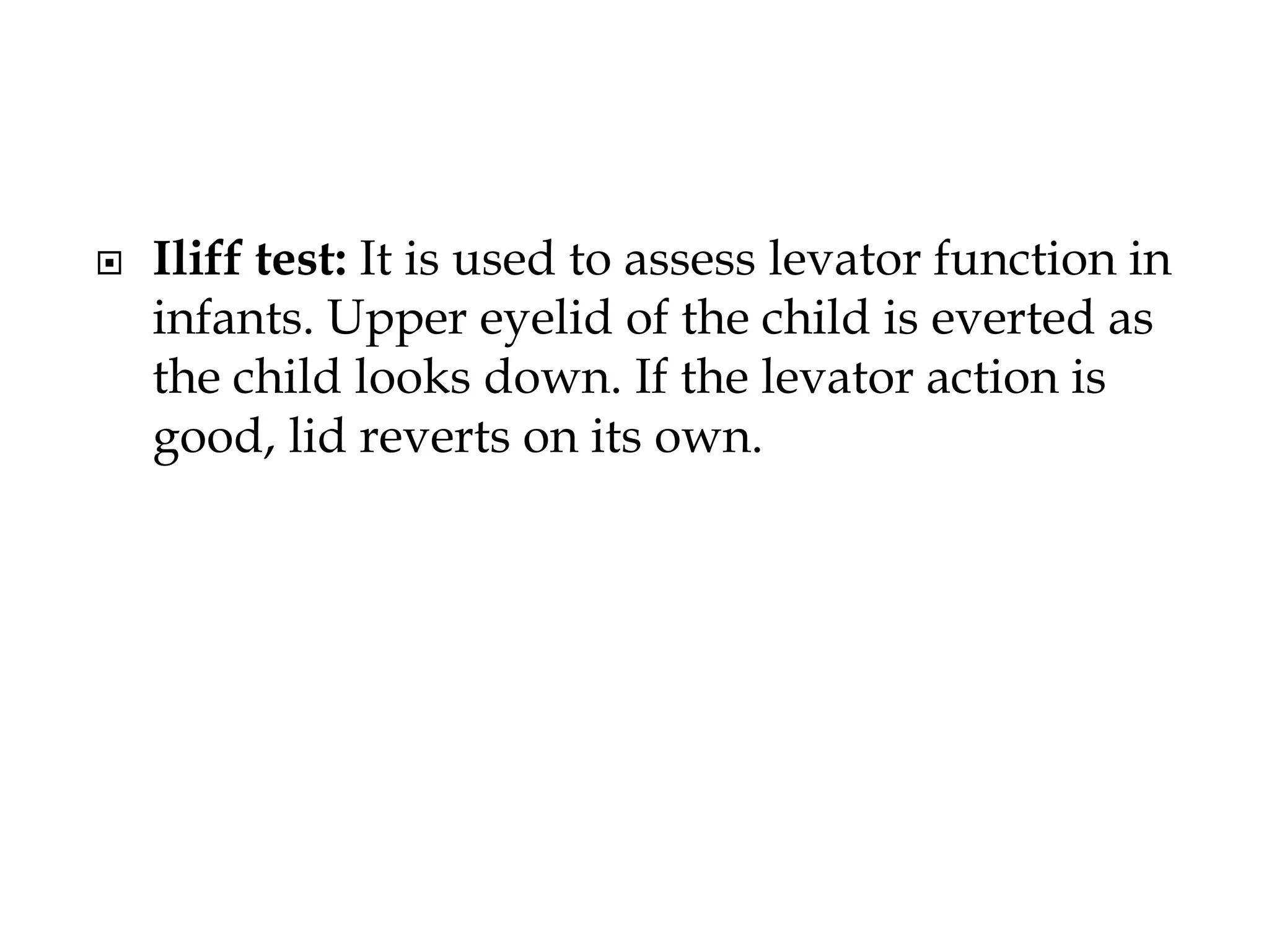 An approach to a case of ptosis | PPTX