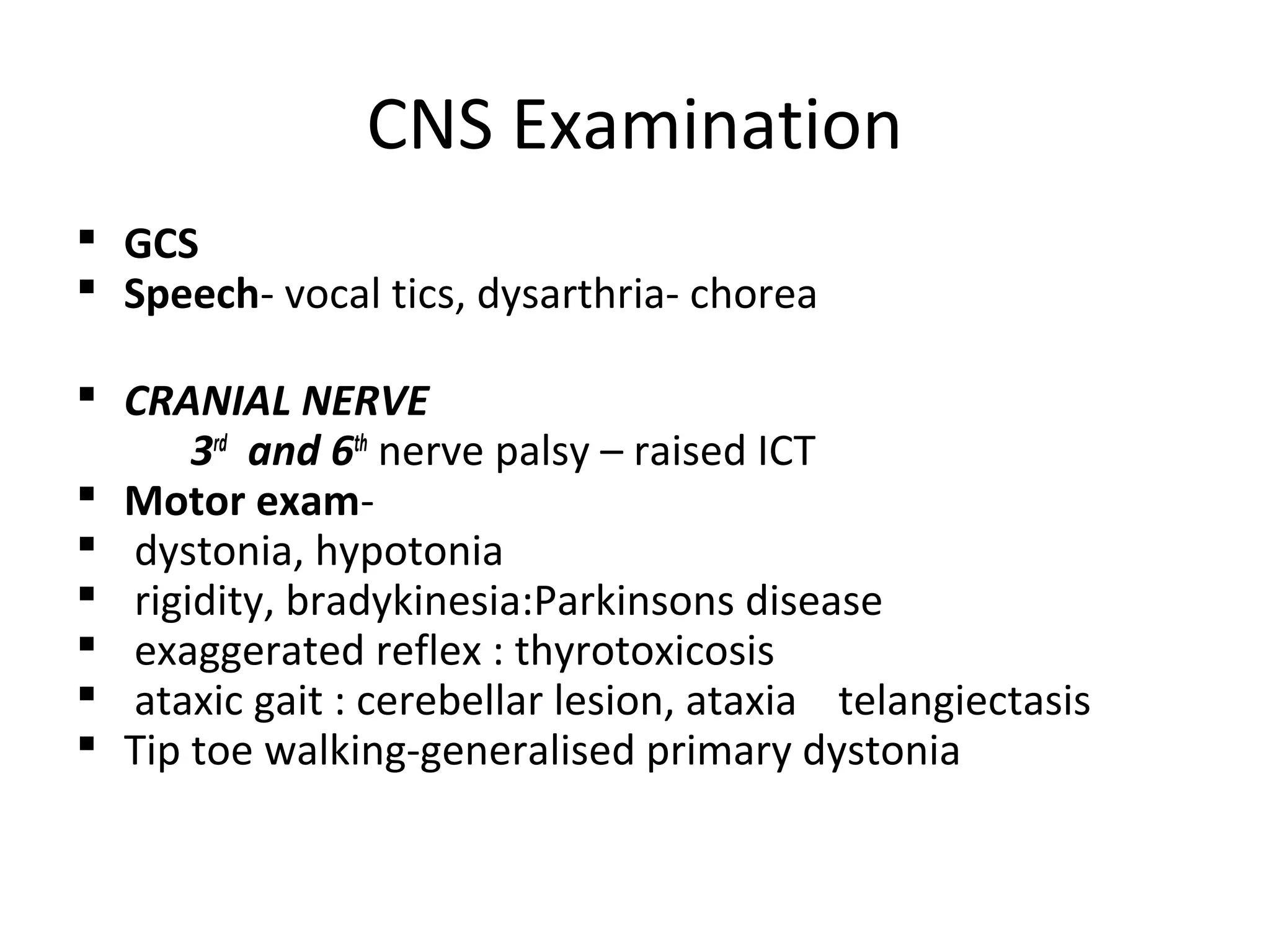 An approach to a child with abnormal movement | PPT