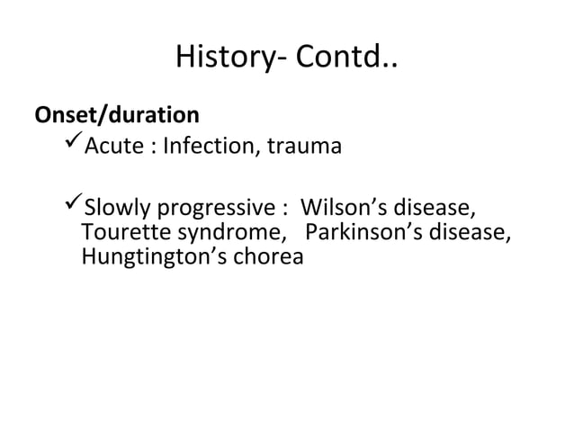 An approach to a child with abnormal movement | PPT | Brain and Nervous ...