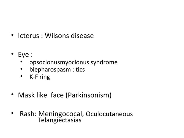 An approach to a child with abnormal movement | PPT | Brain and Nervous ...