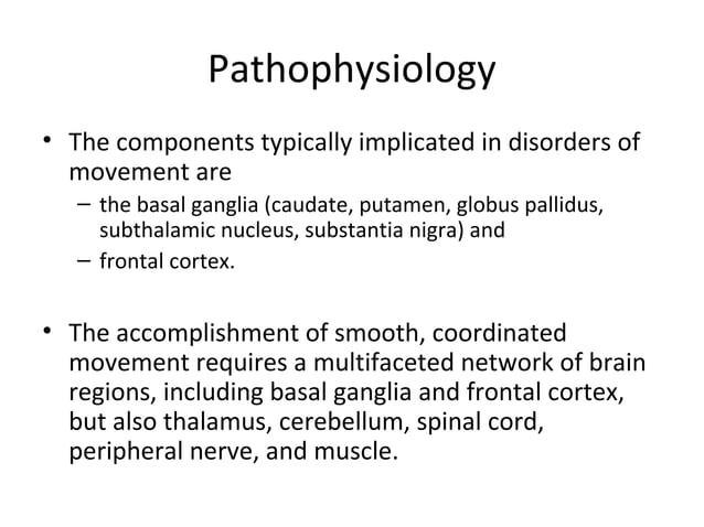 An approach to a child with abnormal movement | PPT | Brain and Nervous ...