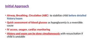 AN APPROACH TO A CHILD WITH STATUS EPILEPTICUS | PPTX