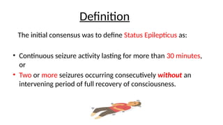 AN APPROACH TO A CHILD WITH STATUS EPILEPTICUS | PPTX