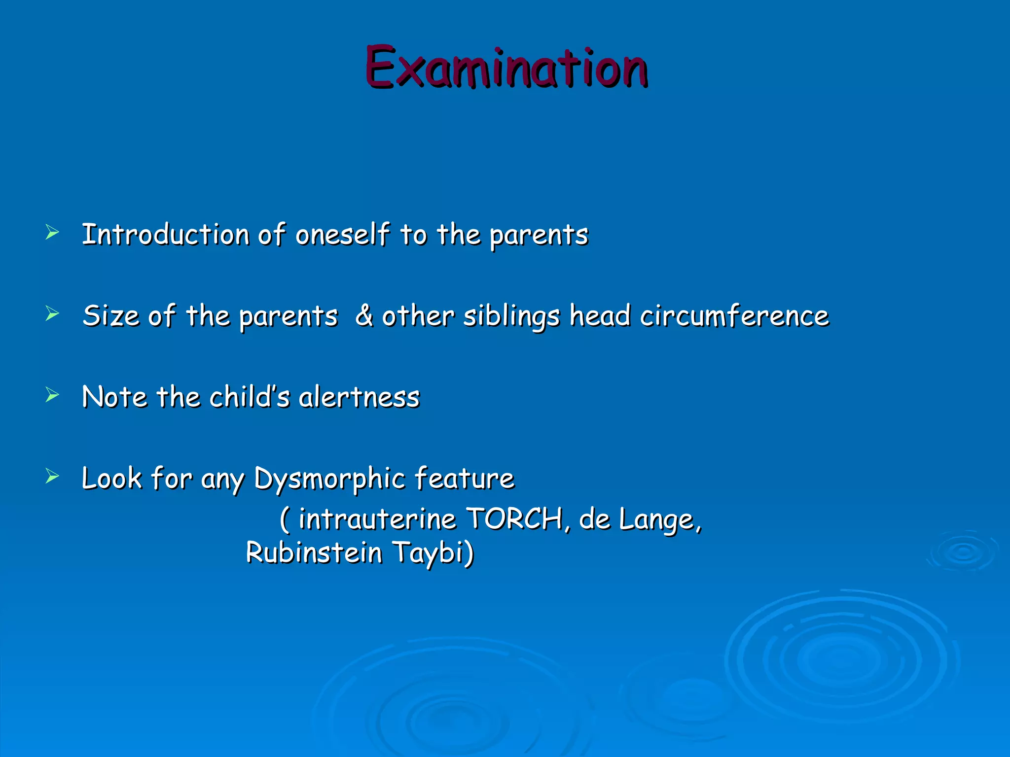 An approach to a chil with microcephaly | PPT