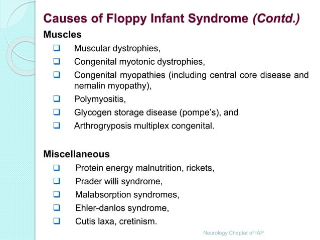 An approach to a Floppy infant - Dr Sujit | PPTX