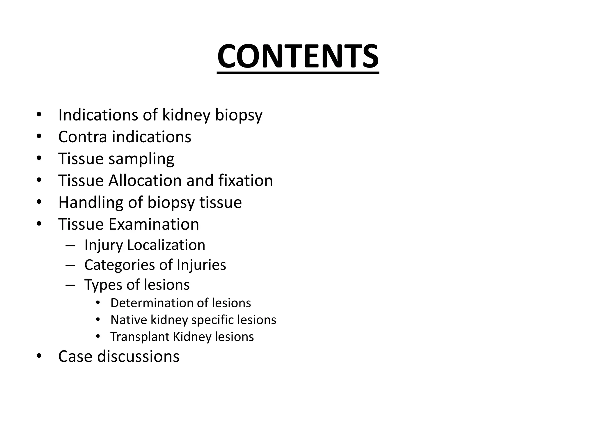 An approach to a kidney biopsy manan | PPTX