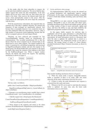 An approach to build high performance opc-xml da server system based on ...
