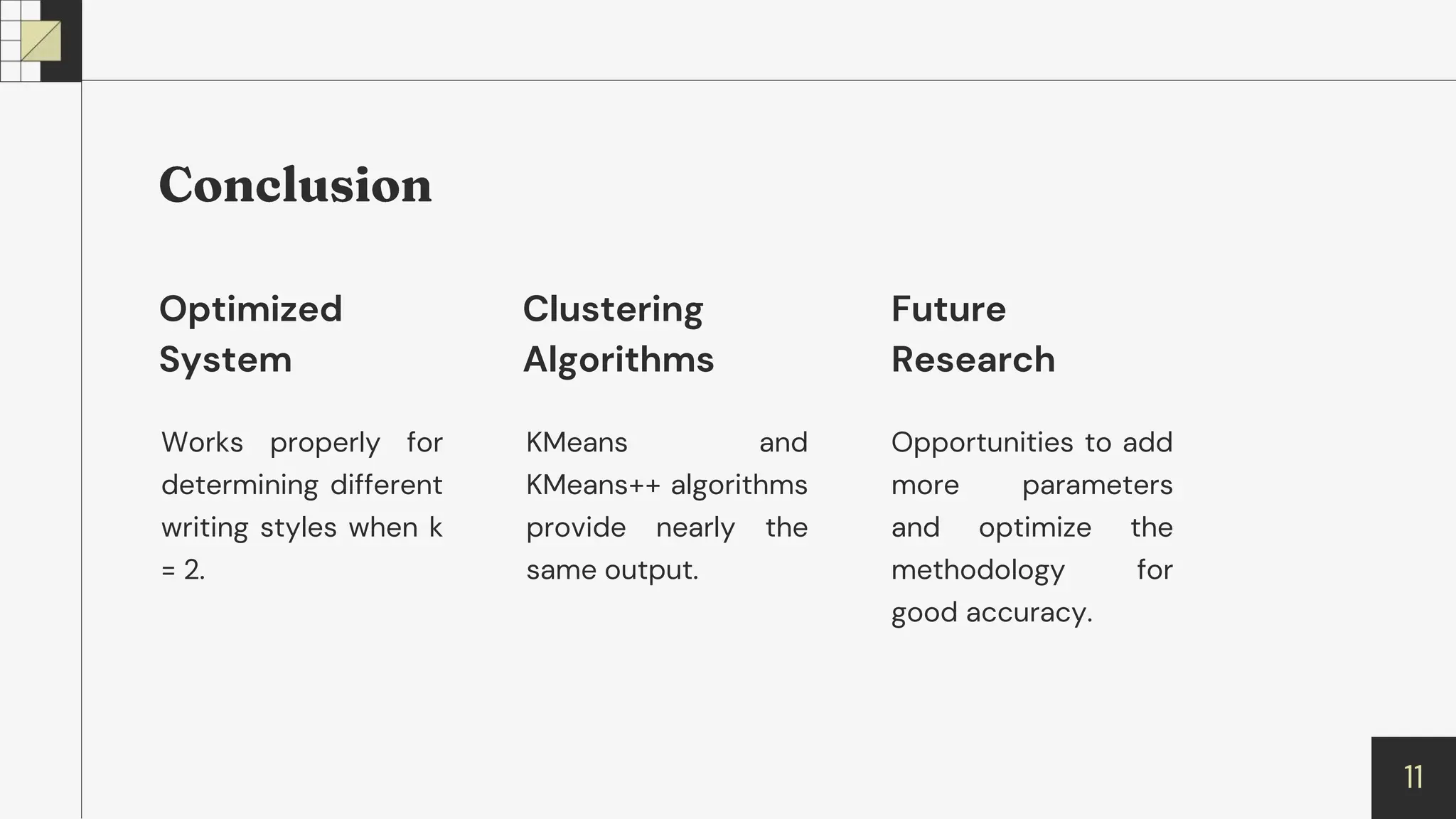 An Approach To Detecting Writing Styles Based On Clustering Techniques 8525