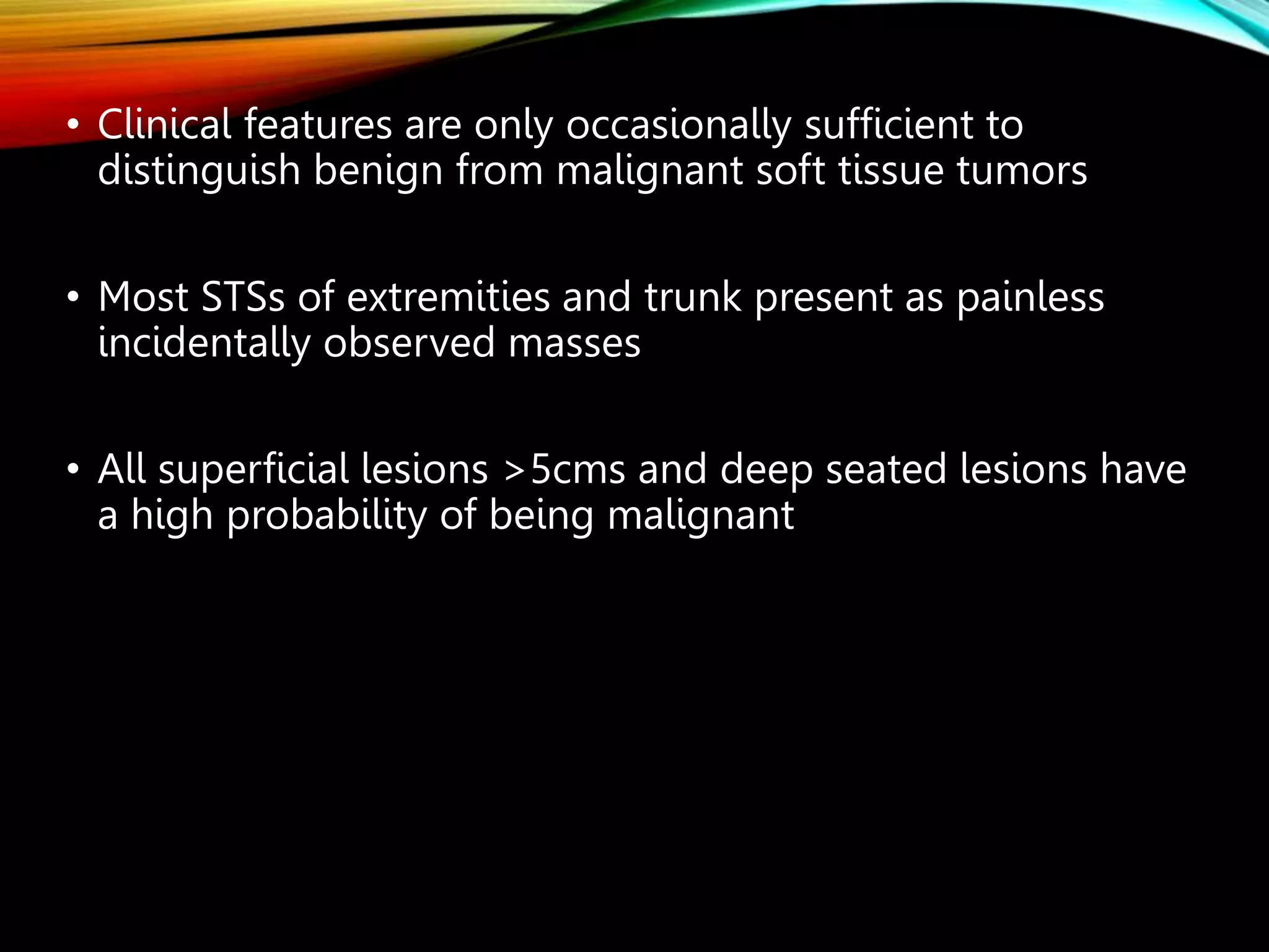 An approach to diagonosis of soft tissue sarcoma.pptx