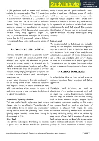 An Approach To Sentiment Analysis | PDF