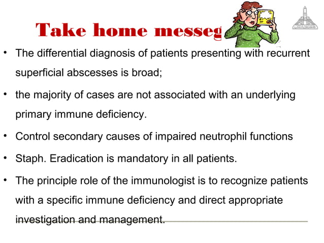 An approach to the patient with recurrent skin abscesses | PPT