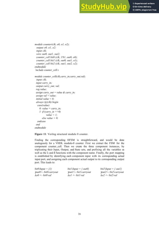 An Approach To Verilog-VHDL Interoperability For Synchronous Designs | PDF