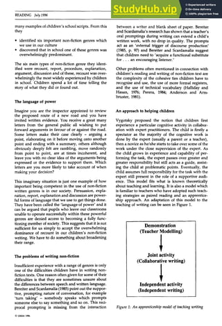 An Approach To Writing Non-Fiction | PDF