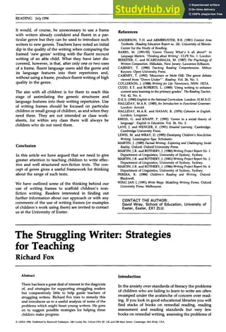 An Approach To Writing Non-Fiction | PDF