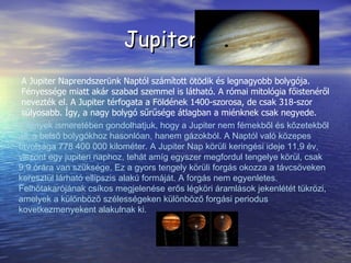 A Naprendszer Bolygoi | PPT