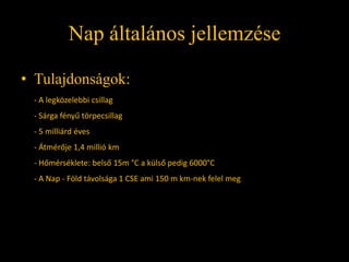 A naprendszer és a nap | PPTX