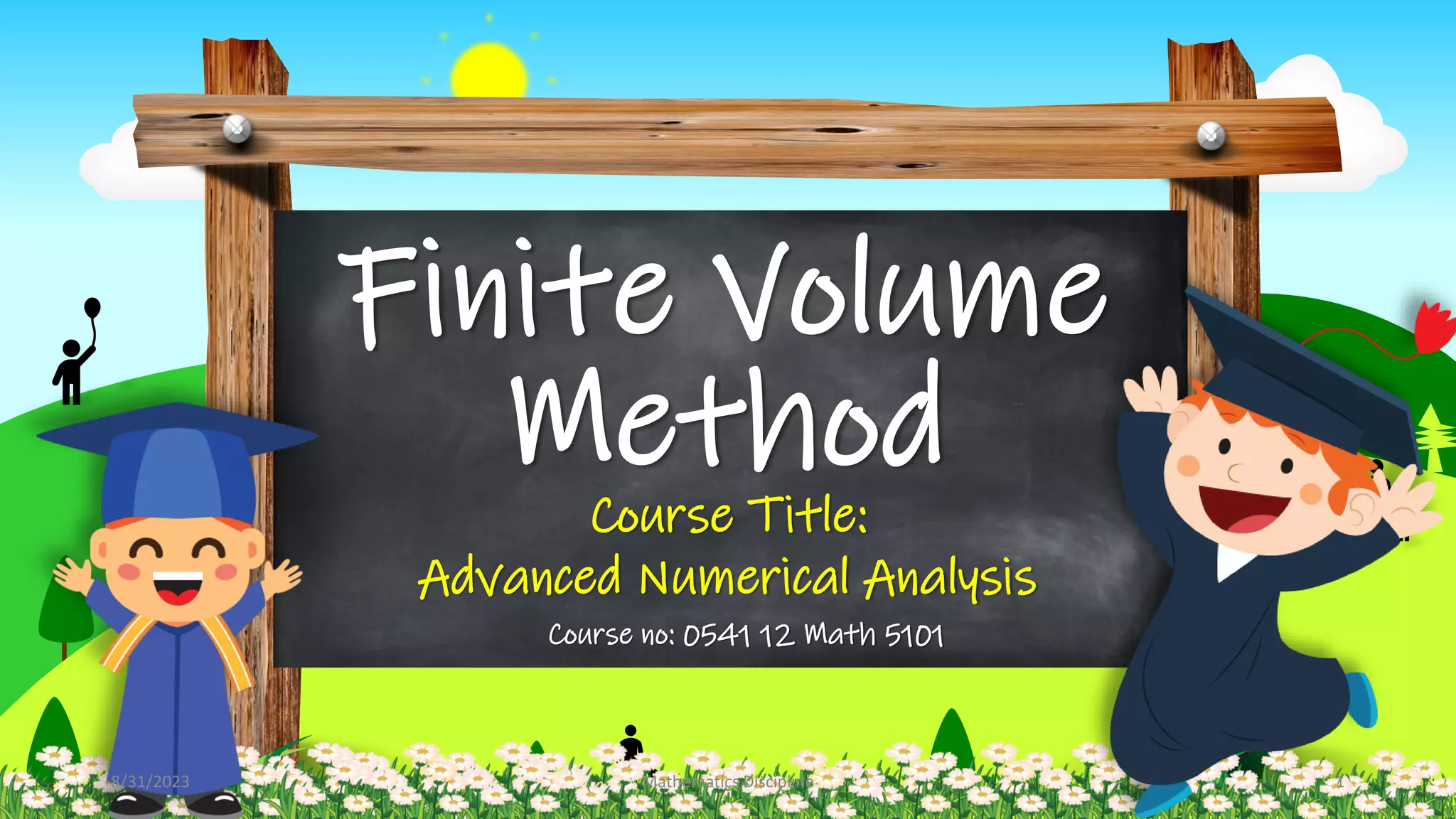 Finite Volume Method Advanced Numerical Analysis by Md.Al-Amin | PDF