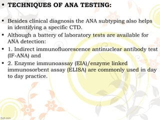 Ana profile in cvd | PPT