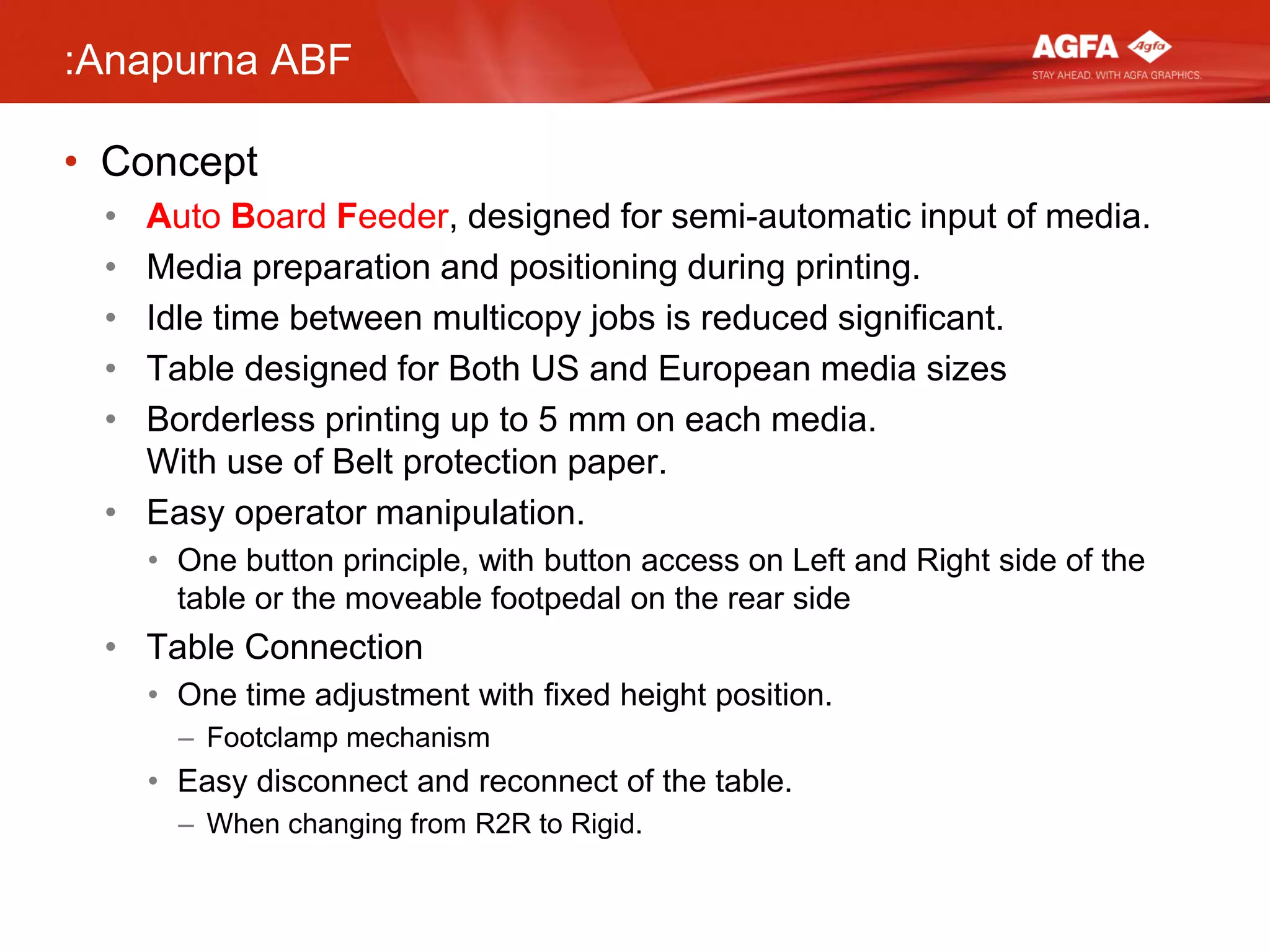 Anapurna abf features | PDF