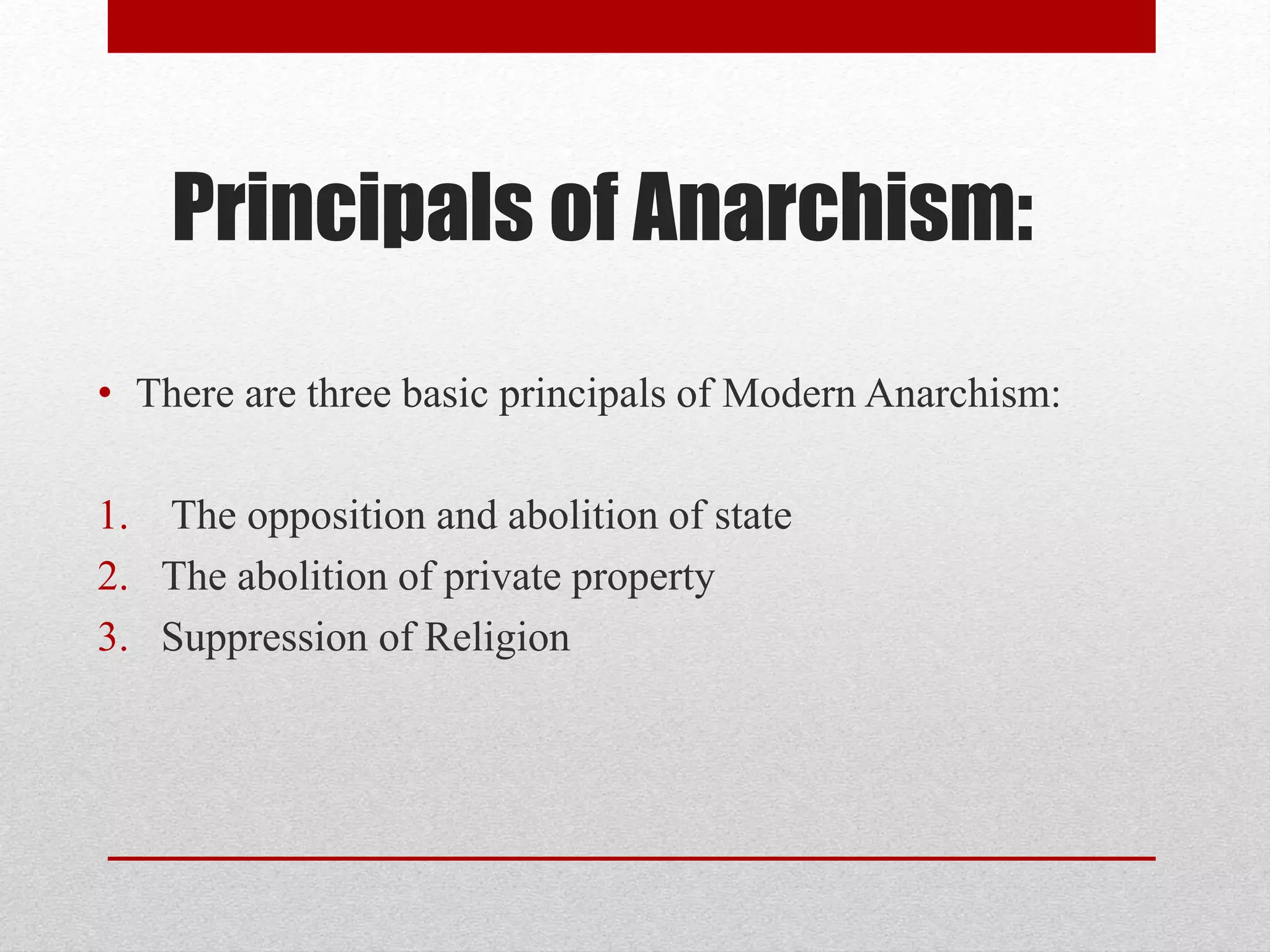 Anarchism | PPTX | Religion & Spirituality