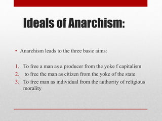Anarchism | PPTX
