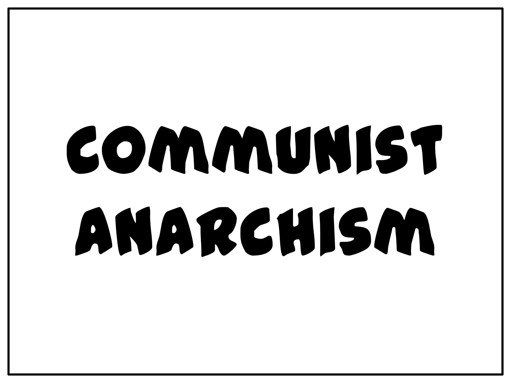 Anarchism | PPTX