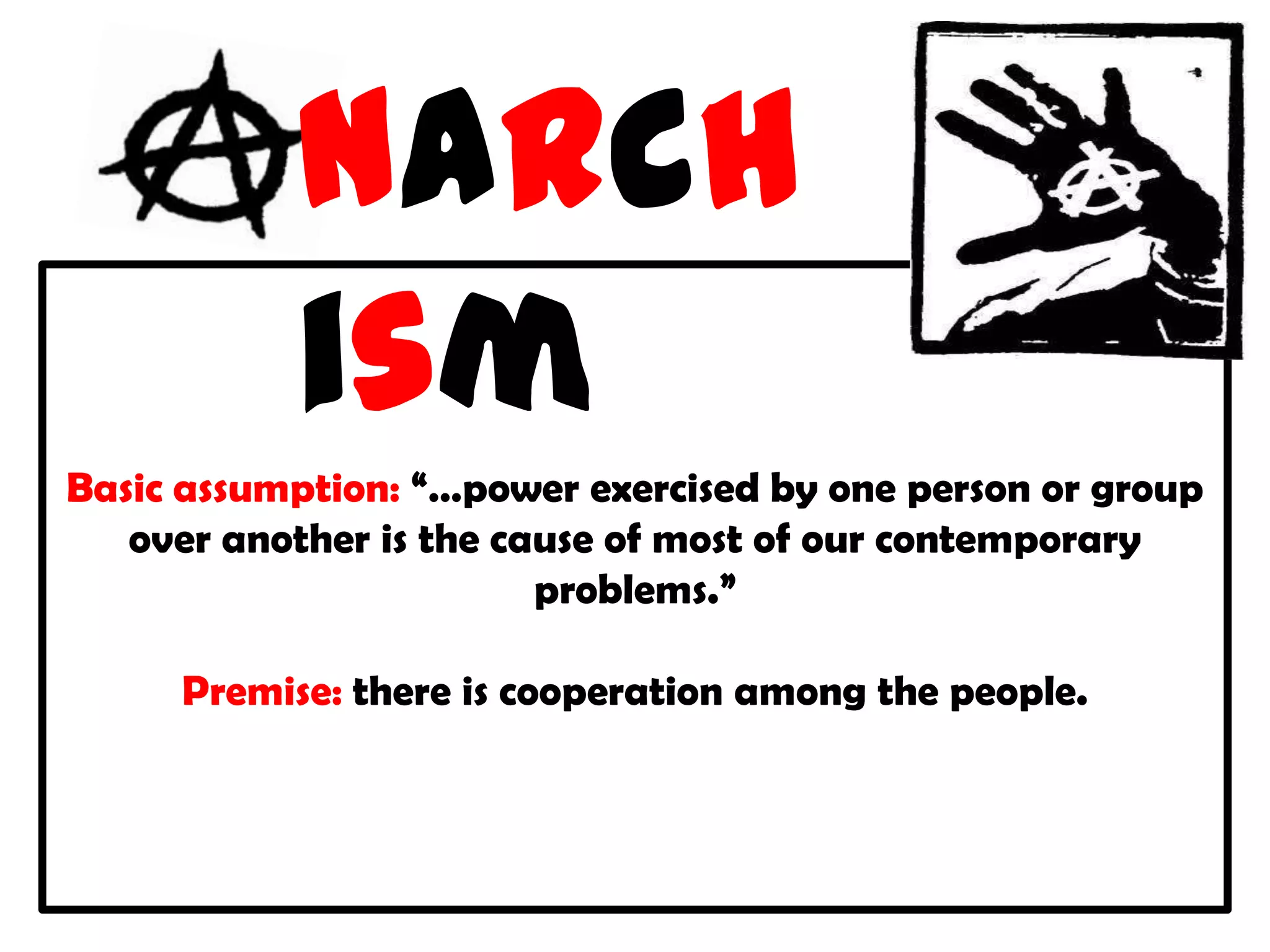 Anarchism | PPTX