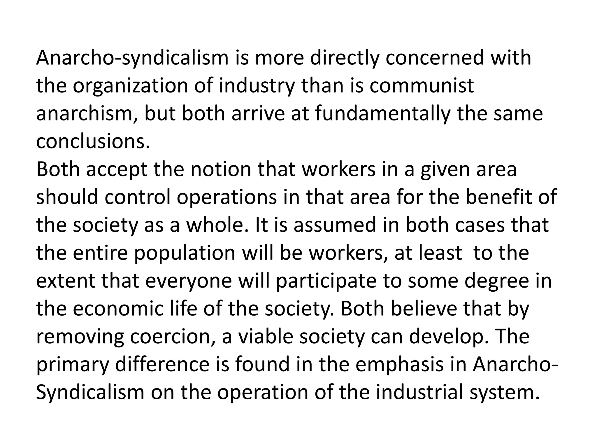 Anarchism | PPTX
