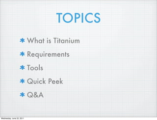 Anarchist guide to titanium ui | PDF | Operating Systems | Computer ...