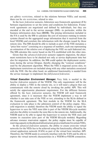 An Architecture For Federated Cloud Computing | PDF