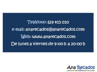 Ana recados para empresas | PPSX