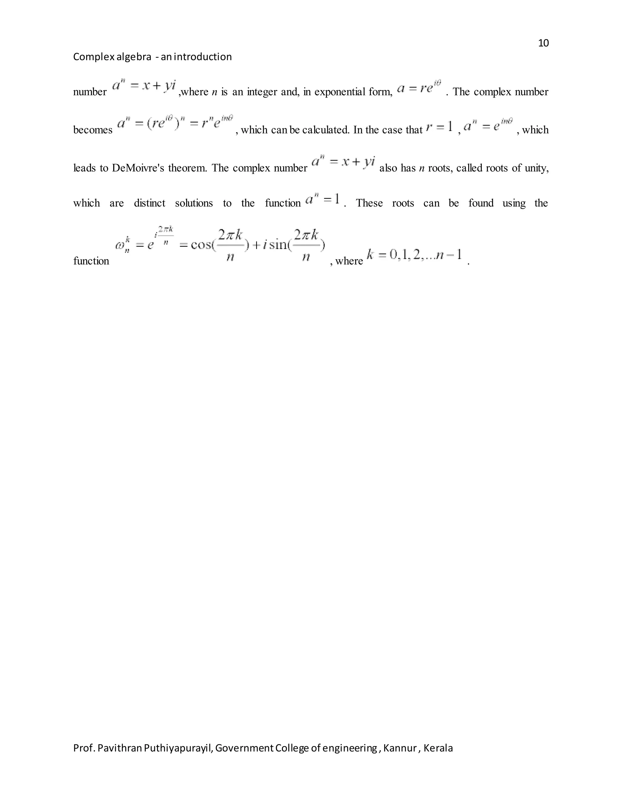 An argand diagram uses the real and imaginary parts of a complex number ...