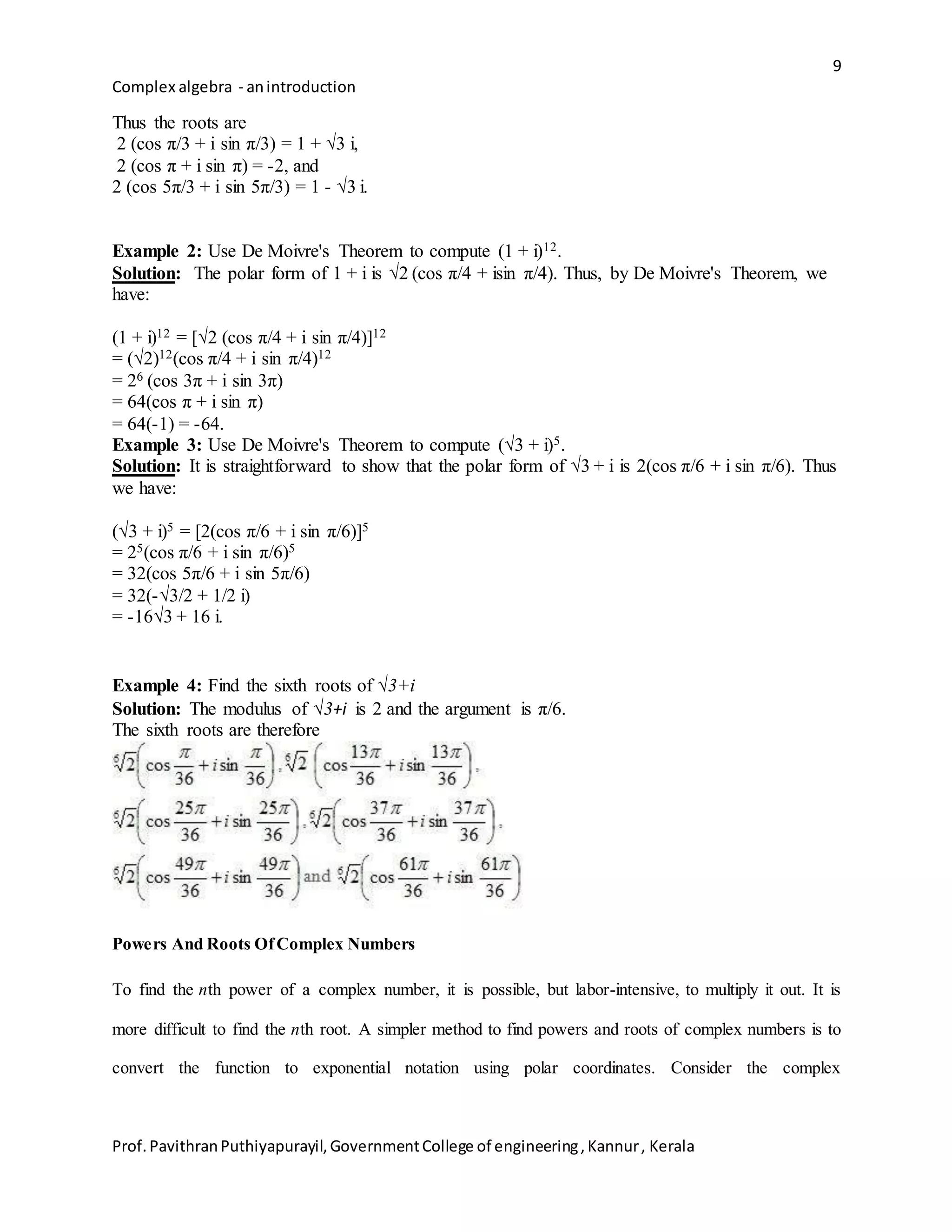 An Argand Diagram Uses The Real And Imaginary Parts Of A Complex Number