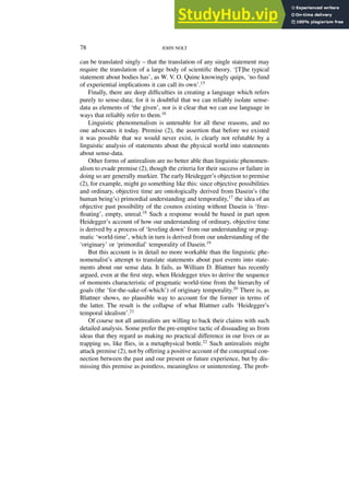 An Argument For Metaphysical Realism | PDF