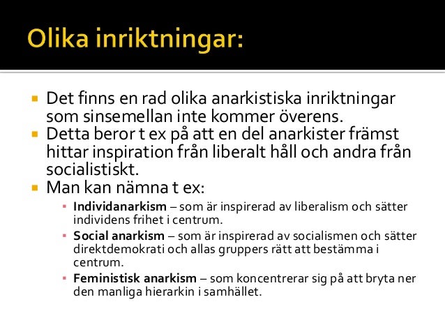Anarkism Umes Anarkistiska