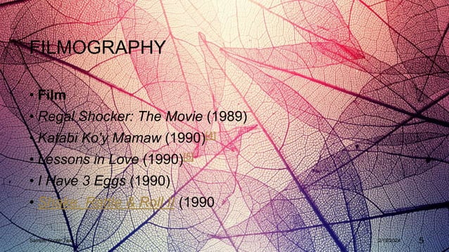 Ana Roces Biography, Life, Career, PersonaliLife.pptx | Television ...