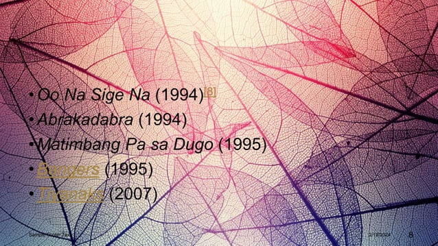 Ana Roces Biography, Life, Career, PersonaliLife.pptx | Television ...