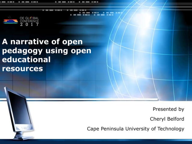 A narrative of open pedagogy using open educational resources | PPT